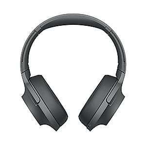 Sony - H900N Hi-Res Noise Cancelling Wireless Headphone Grayish Black (WHH900N/B)