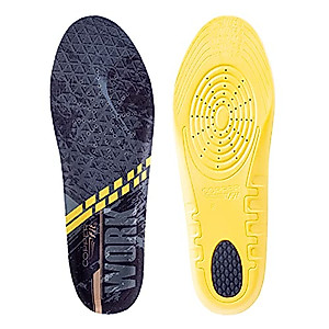 Copper Fit Unisex Work Gear Comfort Insoles Black