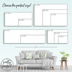 Pretty Perfect Studio Custom Red Line Fireman Name Sign, Personalized Fire Department For Firefighter Canvas Wall Art 10"x20"