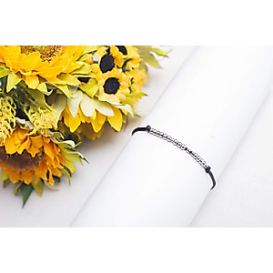 morniface Morse Code Bracelets for Women, Funny Inspirational Gifts Jewelry Birthday Graduation Gifts for Her Best Friends (She believed she could so SHE DID)