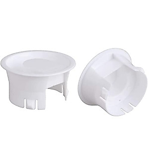 2Pcs Glass Water Pitcher Lids Food Grade Plastic Anti-Dust Splash Resistant Stoppers Covers for Beverage Carafe Water Jug Glass Bistro Pitcher