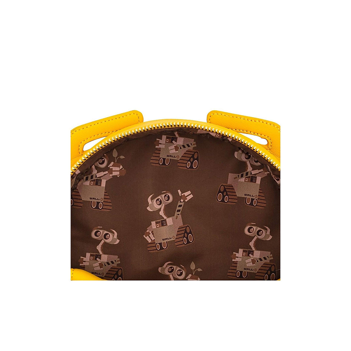 Loungefly Women's Pixar WALL-E Plant Boot Mini Backpack (Standard, Yellow)
