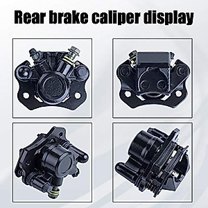 MEMNUN Chinese Rear Brake Caliper Compatible with 90cc 110cc 125cc 150cc 200cc ATV Go Kart Taotao Four Wheeler Coolster Kazuma Roketa Sunl Baja Kinroad Trailmaster XRX 150 250 GT Tomberlin Crossfire