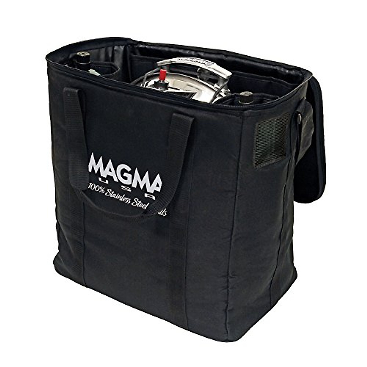 Magma Products, Padded Carrying/Storage Case for Marine Kettles, A10-991, Black, One Size
