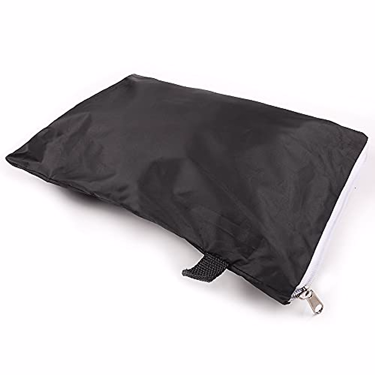 ANMINY Waterproof Patio Chair Covers Outdoor High Back Stackable Dining Bar Stool Lawn Chair Cover Furniture Protector Sun Resistant - Black, Pack Of 4