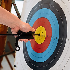 AUNKZL Molded Rubber Arrow Puller 3D Target Remover Black 2 pak Sunset