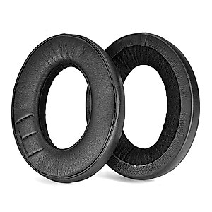 VEKEFF ZIk1.0 Ear Pads - Replacement Ear Cushion Compatible with Parrot Zik (Zik1, Zik 1.0) Wireless Headphones (Faux Leather)