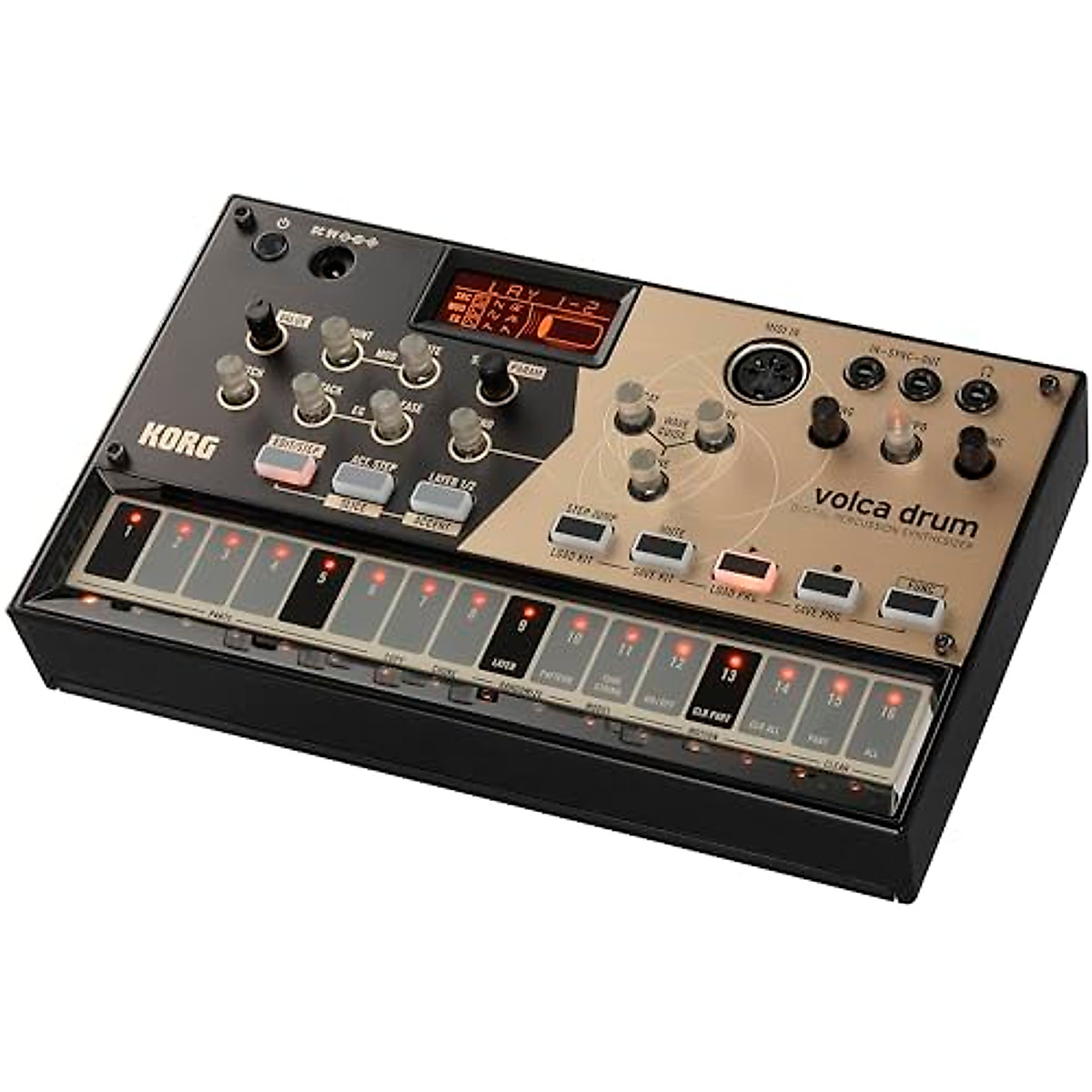 Korg Drum Machine, Blue (VOLCADRUM)