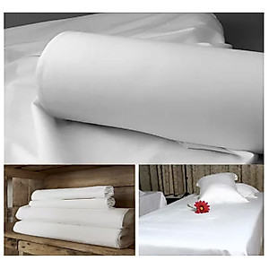 AK TRADING CO. Down-Proof Cotton Ticking Fabric 180 Thread Count (63" Wide, 5 Yards)