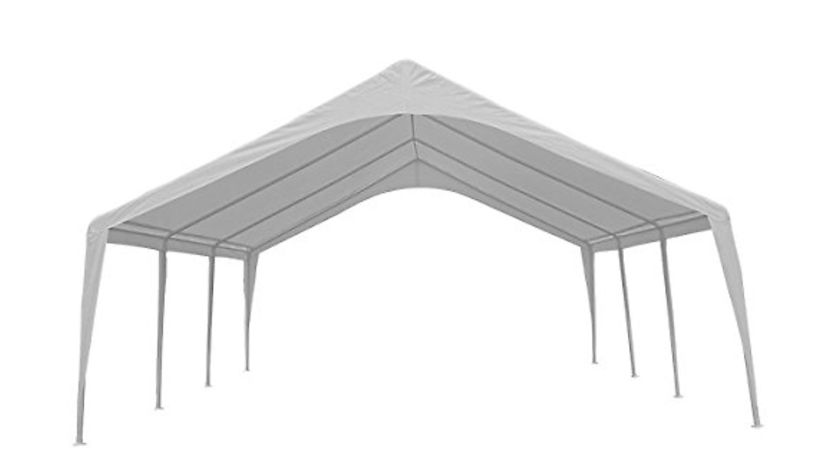 Impact 20' x 20' Portable Carport Canopy - Outdoor Party Shelter