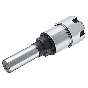 1/2 Inch Shank Router Bit Collet Extension Chuck Converter Adapter, Convert 1/2-Inch & 1/4-Inch Shank Bits with ER20 Spring Collet, ER20 M Type Collet Chuck Wrench Spanner -(Pack of 4)