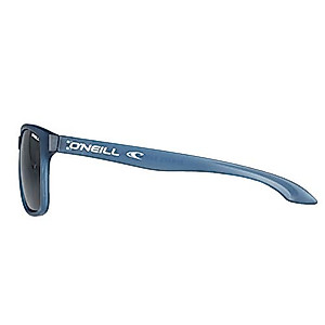 O'NEILL Offshore Polarized Square Sunglasses, Matte Navy Crystal, 55 mm