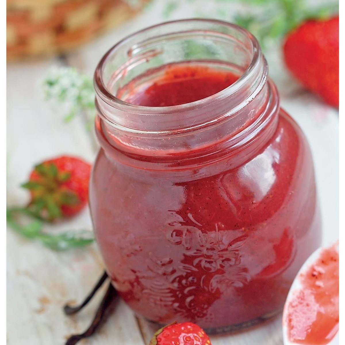 Bormioli Rocco Quattro Stagioni Jar with Stainless Steel Lid, Set of 12, 5 oz, Clear