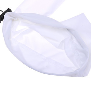 LiiYii Men's Sexy Rainbow Penis Cock Stripes Thongs Tanning Bag Micro G-String Briefs Underwear White One Size