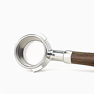 Crema Coffee Products | 54mm Portafilter Filter Basket for Breville Espresso Machines | Stainless Steel (Double Shot)