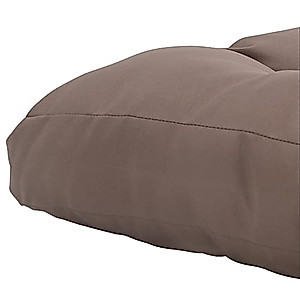 imasay Garden Seat Cushion Taupe 19.7"x19.7"x3.9" Fabric