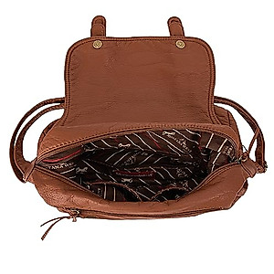 Montana West Crossbody Bags for Women Messenger Bags Multi Pocket Shoulder Purse and Handbags Pocketbook,MWC-045-CM