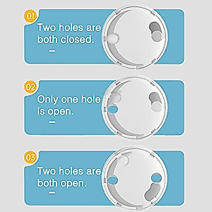 doiplent Tumbler Interactive Toy Cat Puzzle Feeder,Treat Dispensing Cat Toy, Cat Treat Dispenser Toy,Cat Enrichment Toys,Aid Pets Digestion, Great for Portion Control and Fast Eaters,White