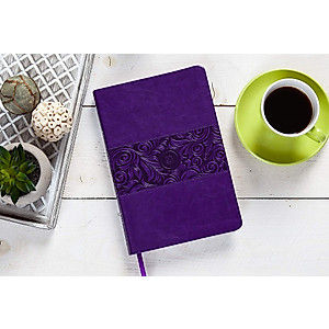 The Passion Translation New Testament, Violet, Large Print (Faux Leather) – In-Depth Bible with Psalms, Proverbs, and Song of Songs, Makes a Great Gift for Confirmation, Holidays, and More