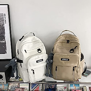 FSD.WG Laptop Backpack for Men and Women Casual Rucksack School Backpack Daypacks Fits 15.6 Inch Notebook Students bookbag