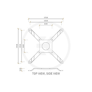 EKWB EK-UNI Holder DDC Spider (140mm Fan)