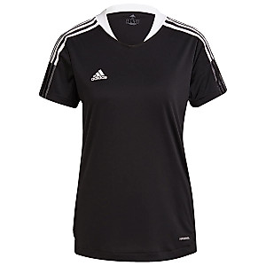 adidas womens Tiro 21 Training Jersey Black Small