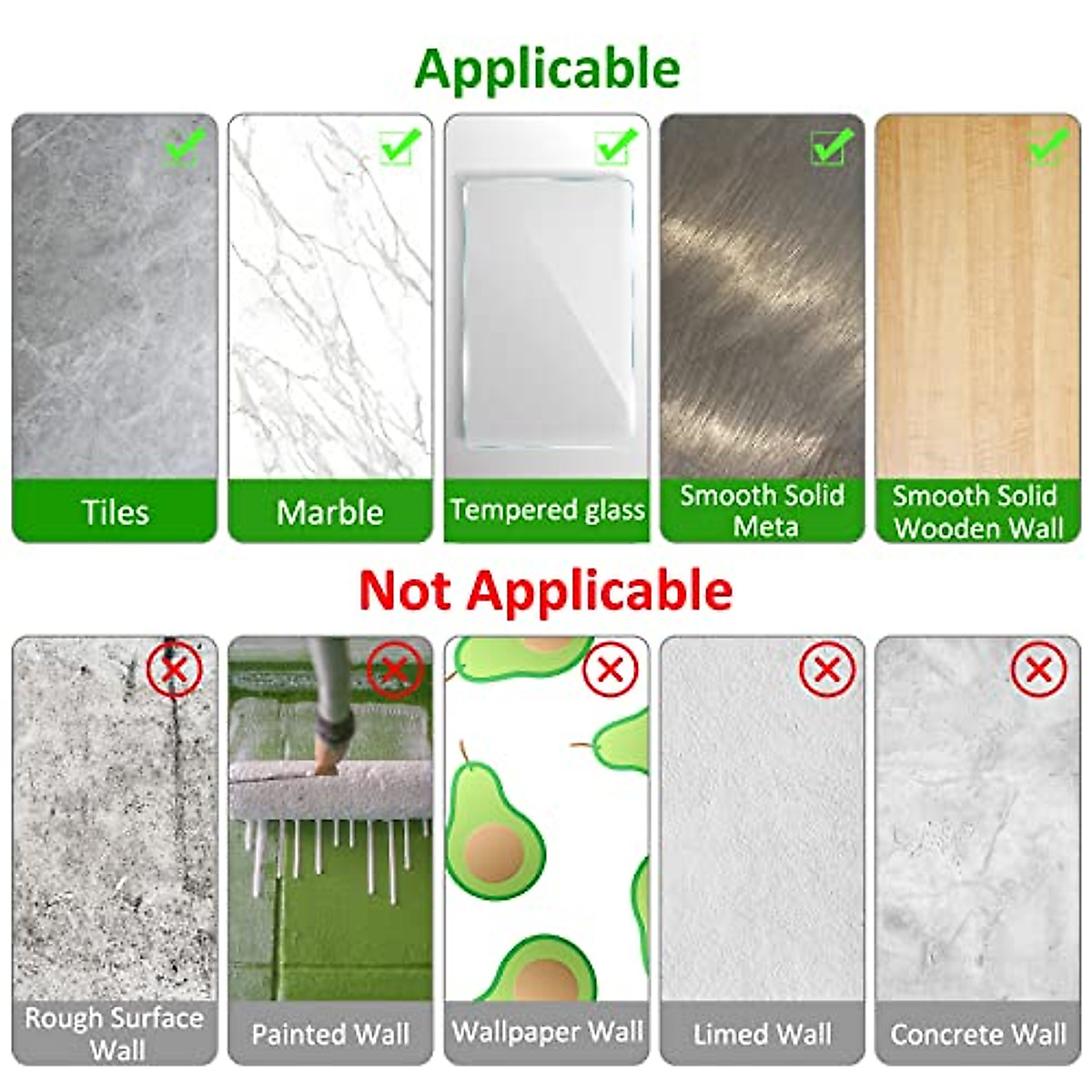 Locsee Shower Caddy Shelf Organizer 2PCS with Soap Dishes 2PCS, Bathroom Accessories with Hooks, No Drilling Basket Shelf Wall-Mounted Shower Storage Accessories (Black)