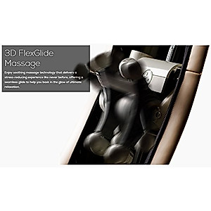 Human Touch WholeBody 5.1 Full Body Massage Chair Recliner Living Room Chair w/ Retractable Ottoman- Personal Professional-Grade Stress + Muscle Pain Relief for Foot Leg Back Neck Massager - Black