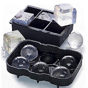 Ice Cube Trays ， Tray Balls, Ice Cube Mould Ice Tray Ice Cube Trays Silicone Ice Ball Mould Long Ice Cube Tray Ice Cube Tray Silicone Sphere Ice Moulds Large Ice Cube Tray B (Color : B)