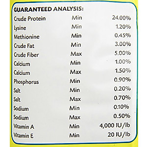 Manna Pro Gamebird Showbird Crumbles|Formulated for birds with Vitamins & Minerals|5 Pounds