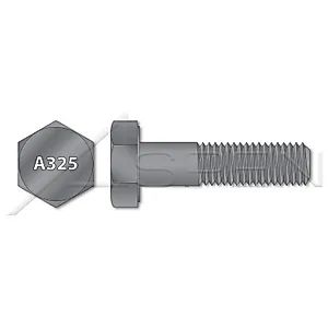 (600 pcs) 5/8"-11 X 2-3/4", Heavy Structural Hex Bolts, ASTM A325 Type 1, Steel, Made in U.S.A.