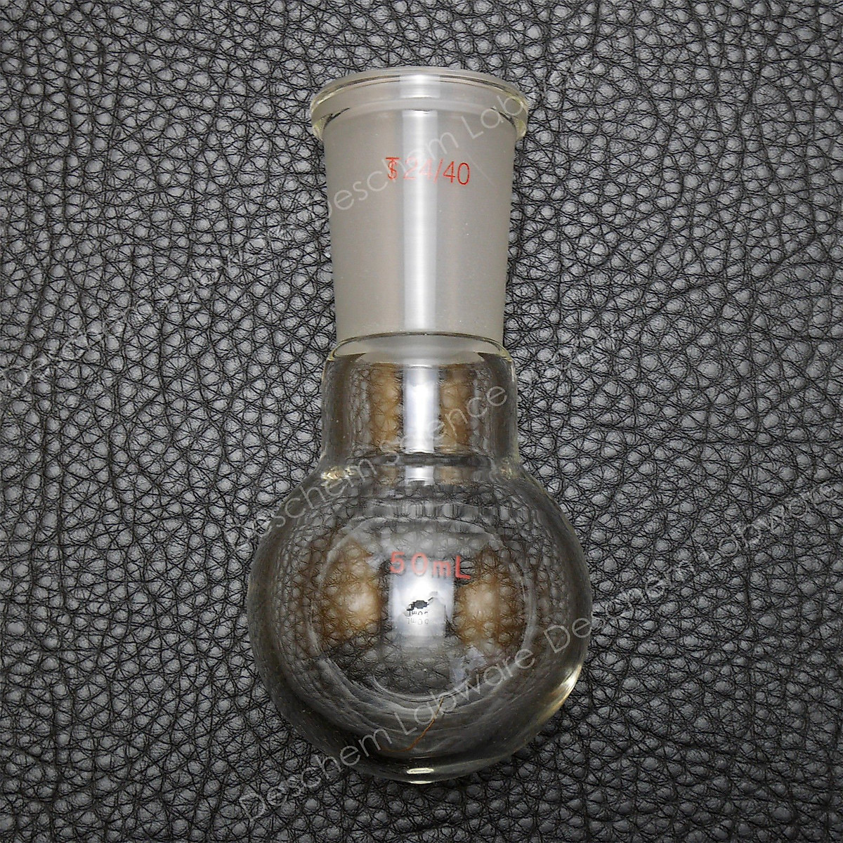 Deschem 50ml,24/40,1-Neck,Round Bottom Glass Flask,Single Neck,Laboratory Boiling Bottle