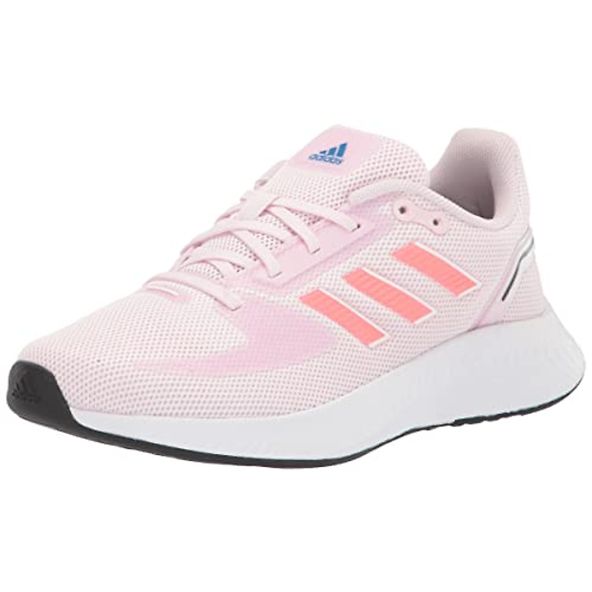 adidas Women's Runfalcon 2.0 Running Shoe, Almost Pink/Turbo/White, 9