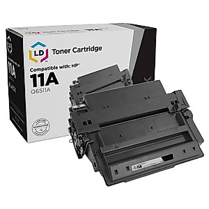 LD Compatible Toner Cartridge Replacement for HP 11A Q6511A (Black)