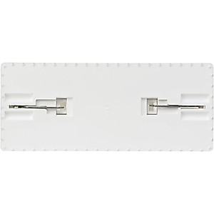 Vikan, White Pad Holder,Handheld,9" x 3.7",PP/SS, 5510