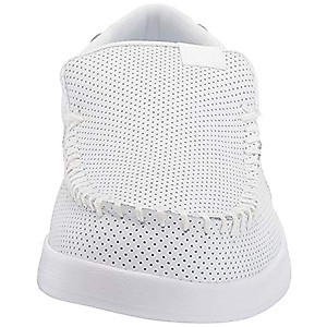 DC Men's Villain 2 Casual Slip On Skate Shoe Slipper, White, 13 D M US