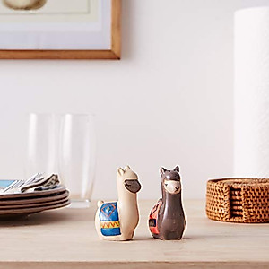 Boston Warehouse Salt&Pepper Set, Llama