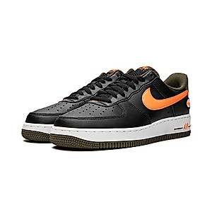 Nike Mens Air Force 1 Low DH7440 001 Hoops Black University Gold - Size 9