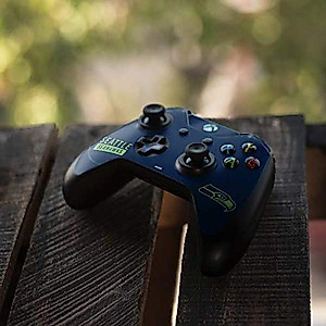 Skinit Decal Gaming Skin Compatible with Xbox One Elite Controller - Officially Licensed NFL Seattle Seahawks Blue Performance Series Design