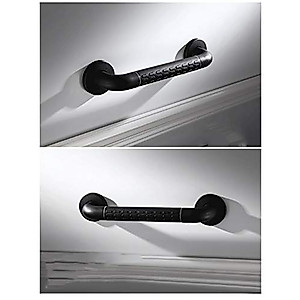 CRODY Bath Wall Attachment Handrails Grab Bar Rails Grab Bar-Stainless Steel Shower Armrest Bathtub Toilet Armrest, Safety Rail Towel Rack for Elderly Disabledng and Wear Resistant No Dis/48Cm