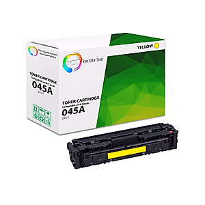 TCT 045A Yellow Toner Cartridge - Premium Compatible Replacement for Canon 045 Yellow Works with Canon Color ImageClass MF634CDW MF632CDW LBP612CDW Printers (1,300 Pages)