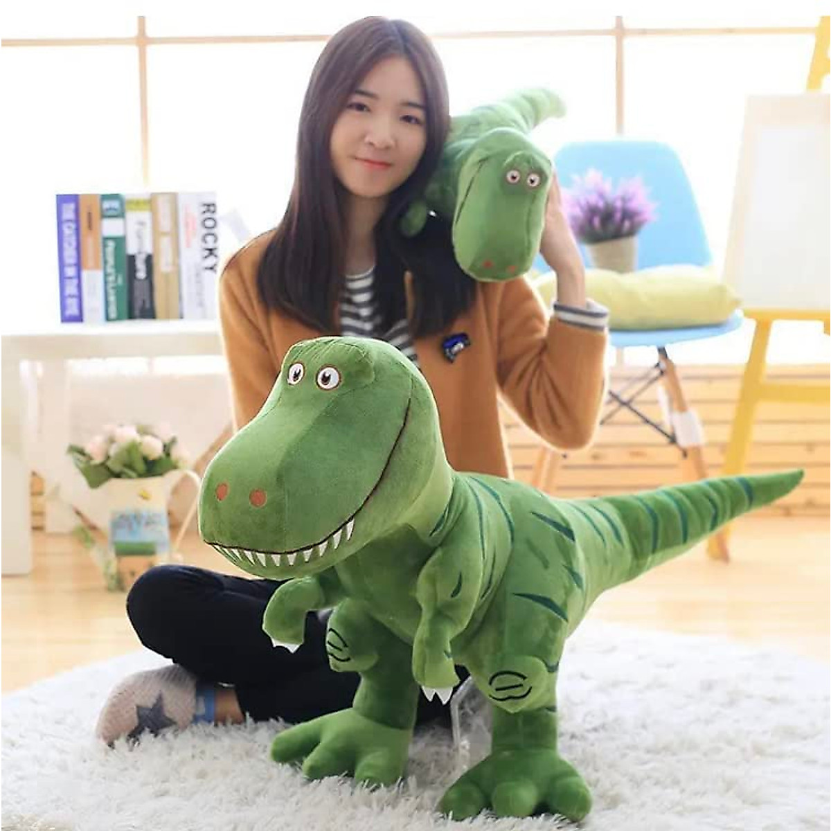 Plush Dinosaur Toy for Kids Stuffed Animal Tyrannosaurus 40cm - 55cm (40cm - 15.75inch)