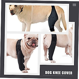 DRESSOOS Dog Foreleg Support Brace Dog Hindleg Cover Dog Leg Braces for Foreleg Dog Back Leg Protector Dog Bandages for Wounds Cat Leg Splint Dog Joint Supplies Pet Neoprene Fabric Puppy