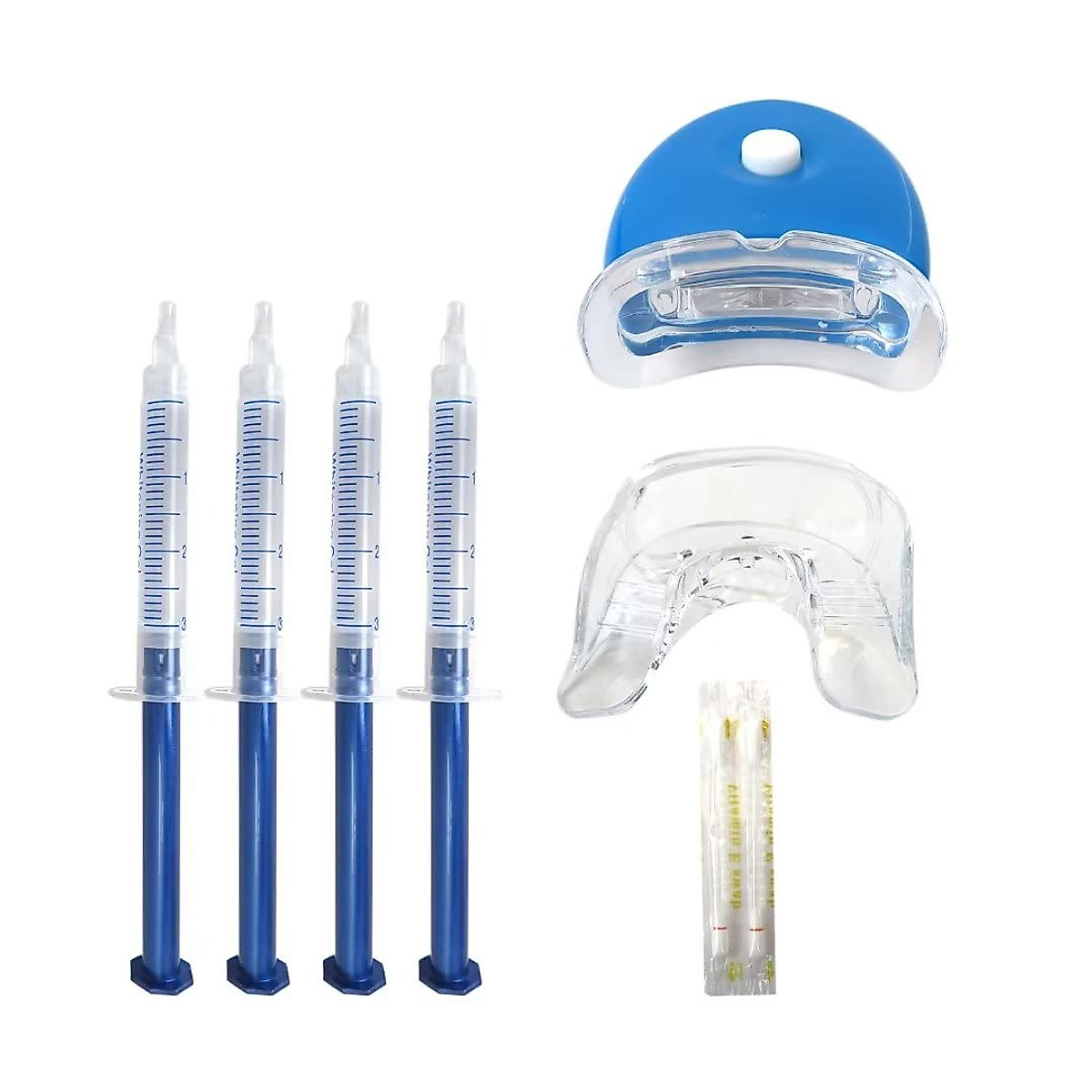 White LED Light Best Dental 44% 45% Carbamide Peroxide Dental Professional Strength White Gel Tooth Teeth Whitening Kit (1) Light