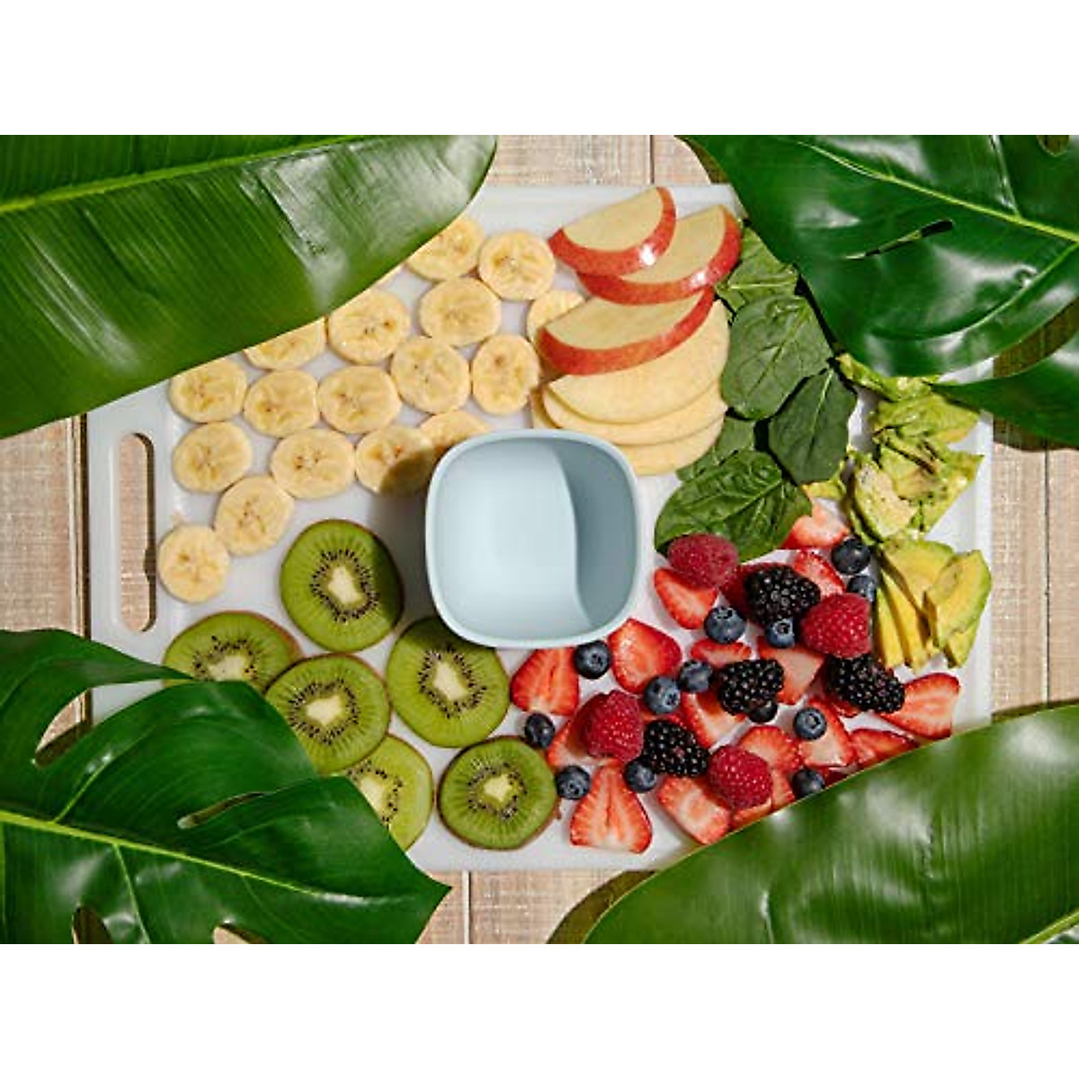 Avanchy Baby Bowls Silicone MINI Prep Bowl Set for Babies Kids Toddler for Feeding Food 4 oz, Orange