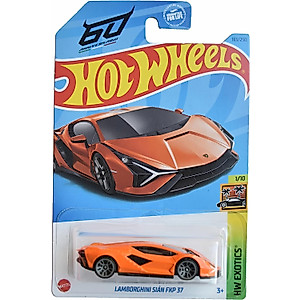 Hot Wheels Lamborghini Sian FKP 37, HW Exotics 1/10 [Orange] 163/250