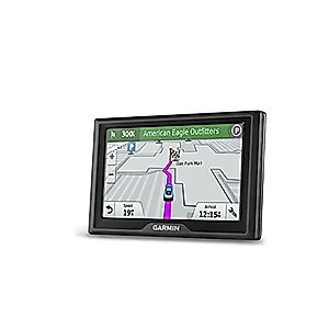 Garmin Drive 51 USA LM GPS Navigator System with Lifetime Maps, Spoken Turn-By-Turn Directions, Direct Access, Driver Alerts, TripAdvisor and Foursquare Data (Renewed)
