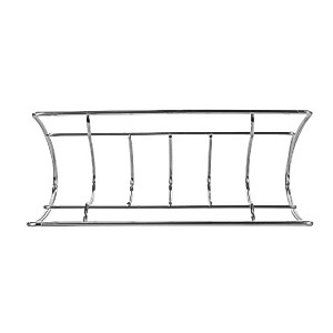 Spectrum Diversified St. Louis Kitchen Lid Holder Organizer for Plates, Cutting Boards Bakeware, Cooling Racks, Pots & Pans, Serving Trays, and Reusable Containers, Chrome