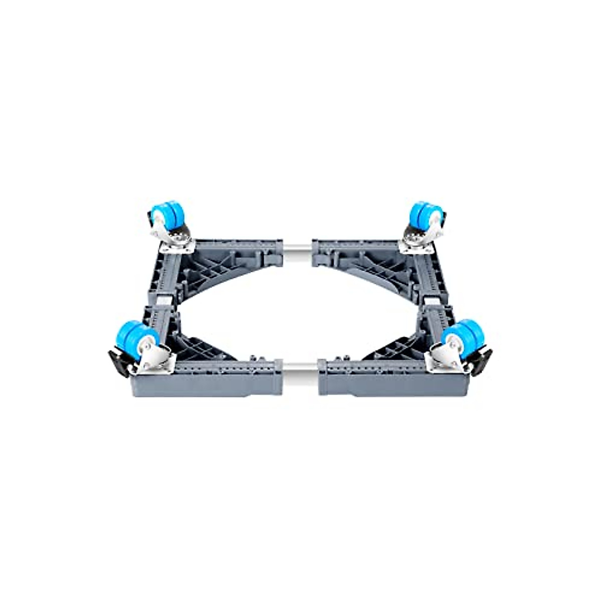 Adjustable Fridge Stand，Multi-Functional mini fridge stand adjustable base with wheels washer and dryer stand refrigerator stand (4 Wheels)