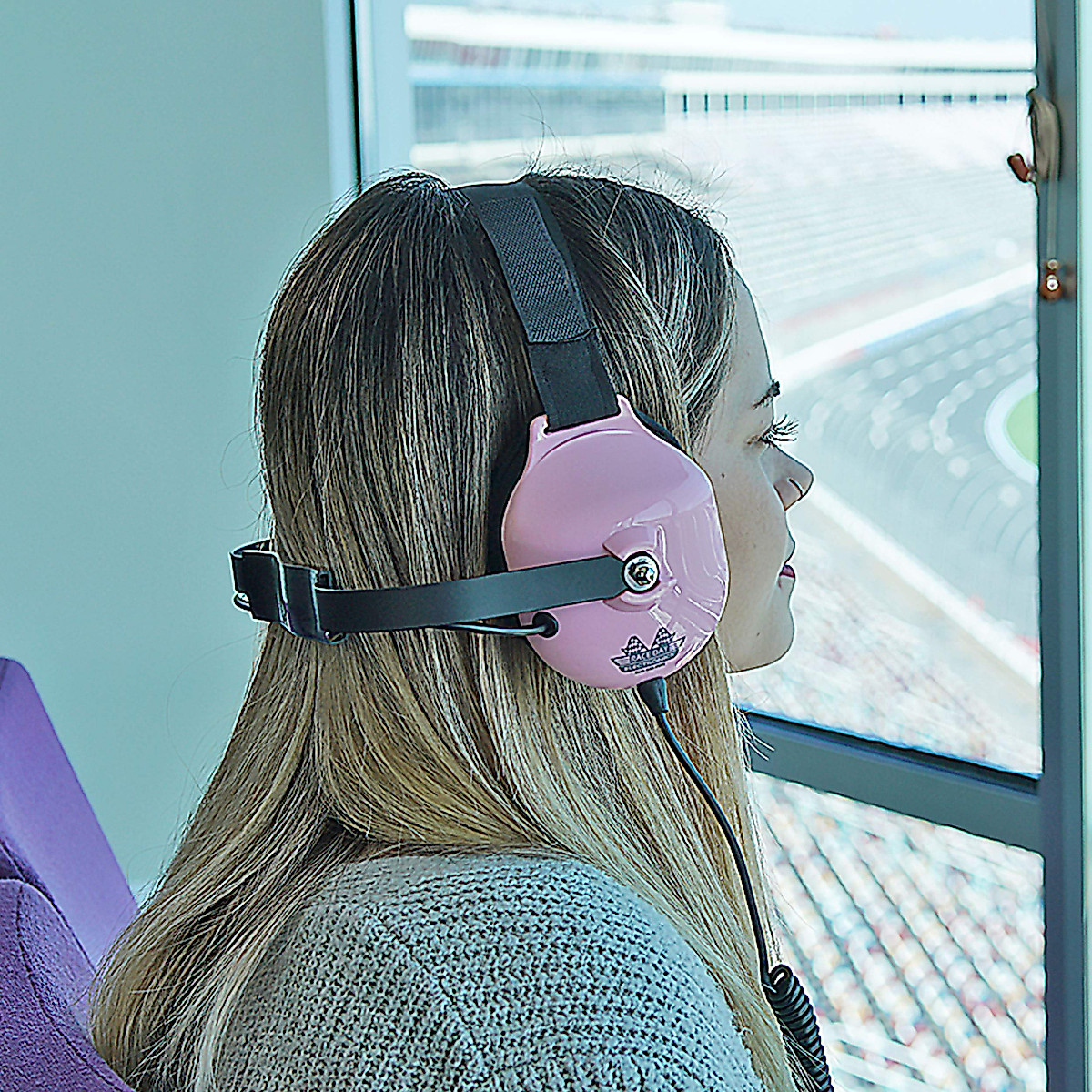 Race Day Electronics Racing Headphones for Nascar Scanners - RDE-058 Noise Cancelling